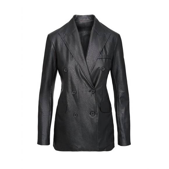 Commando | Jackets & Coats | New Commando Faux Leather Double Breasted ...